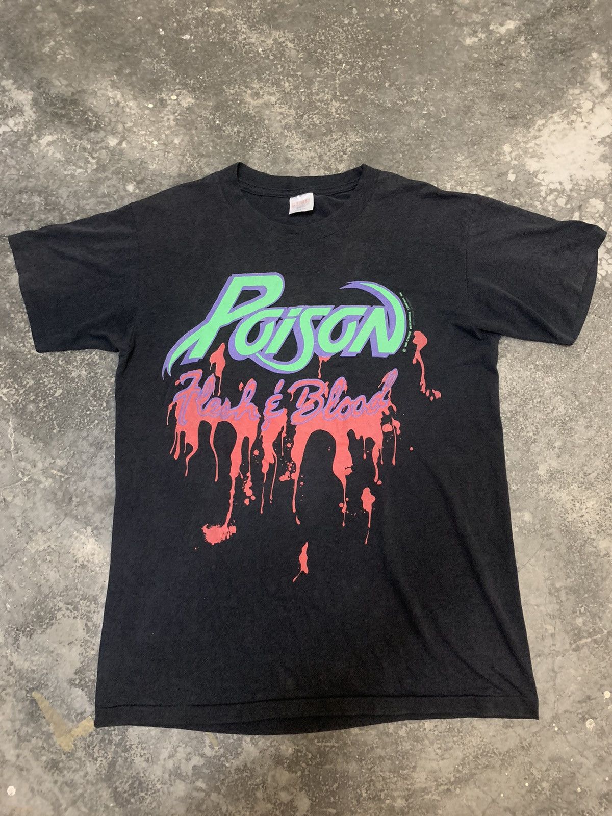 Vintage Poison world tour 90/91 | Grailed