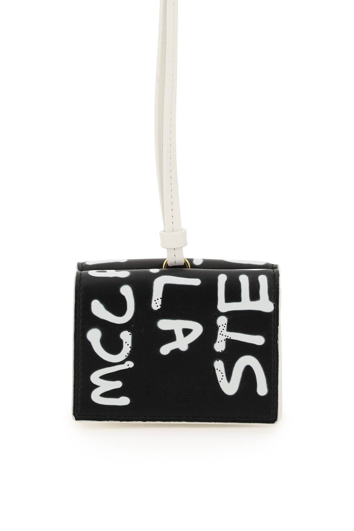 Stella McCartney Stella mccartney graffiti logo mini wallet | Grailed