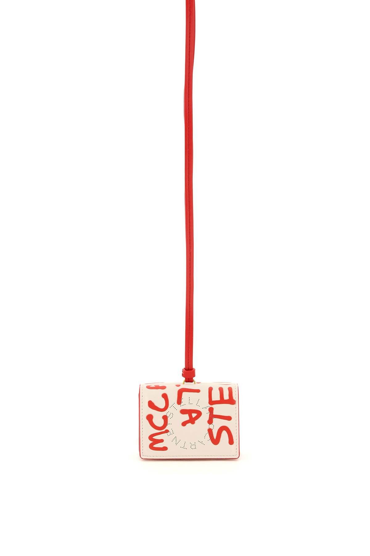 Stella McCartney Stella mccartney graffiti logo mini wallet | Grailed