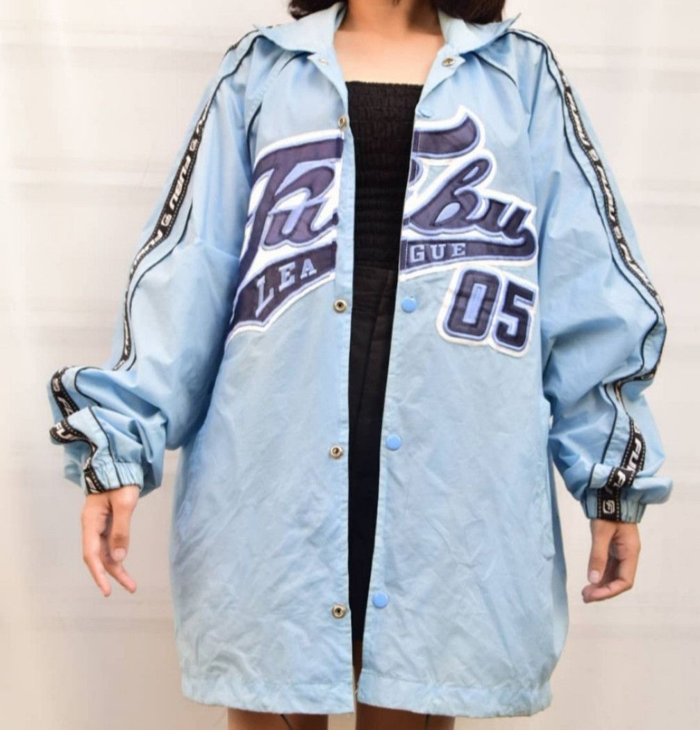 Fubu × Streetwear × Vintage Fubu 05 light blue jacket | Grailed