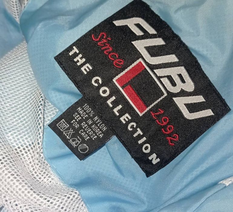 Vintage Fubu 05 light blue jacket | Grailed