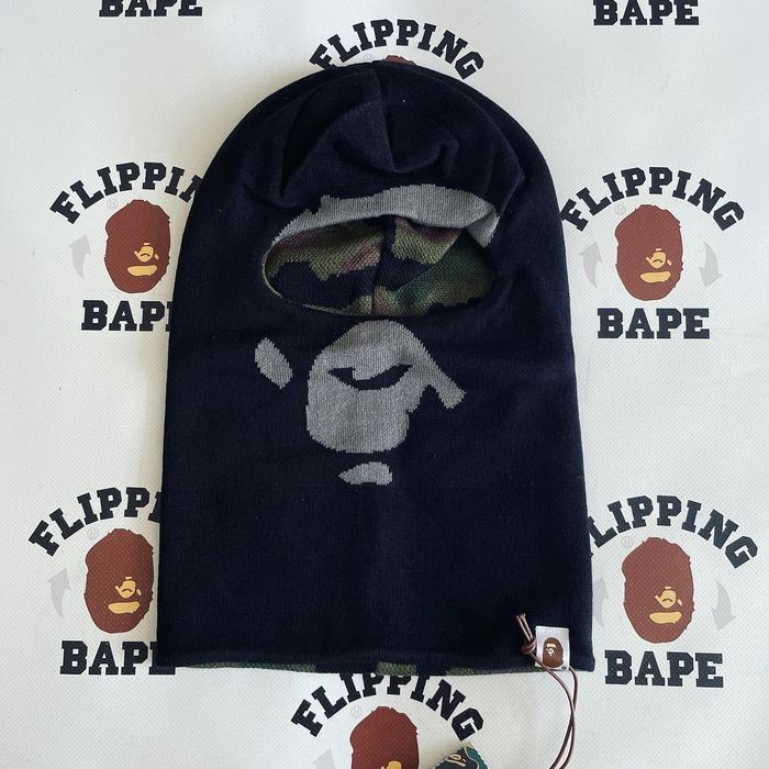 Bape BAPE APE HEAD REVERSIBLE KNIT BALACLAVA | Grailed