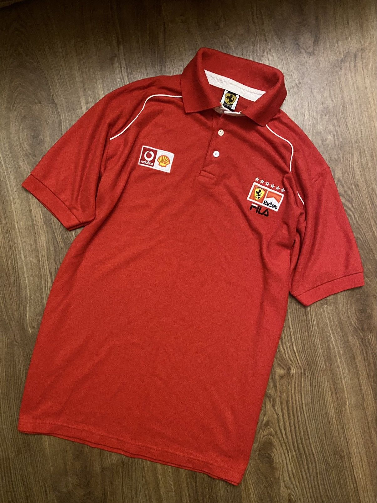 Ferrari × Racing × Vintage Ferrari Vintage Michael Schumacher Jersey ...