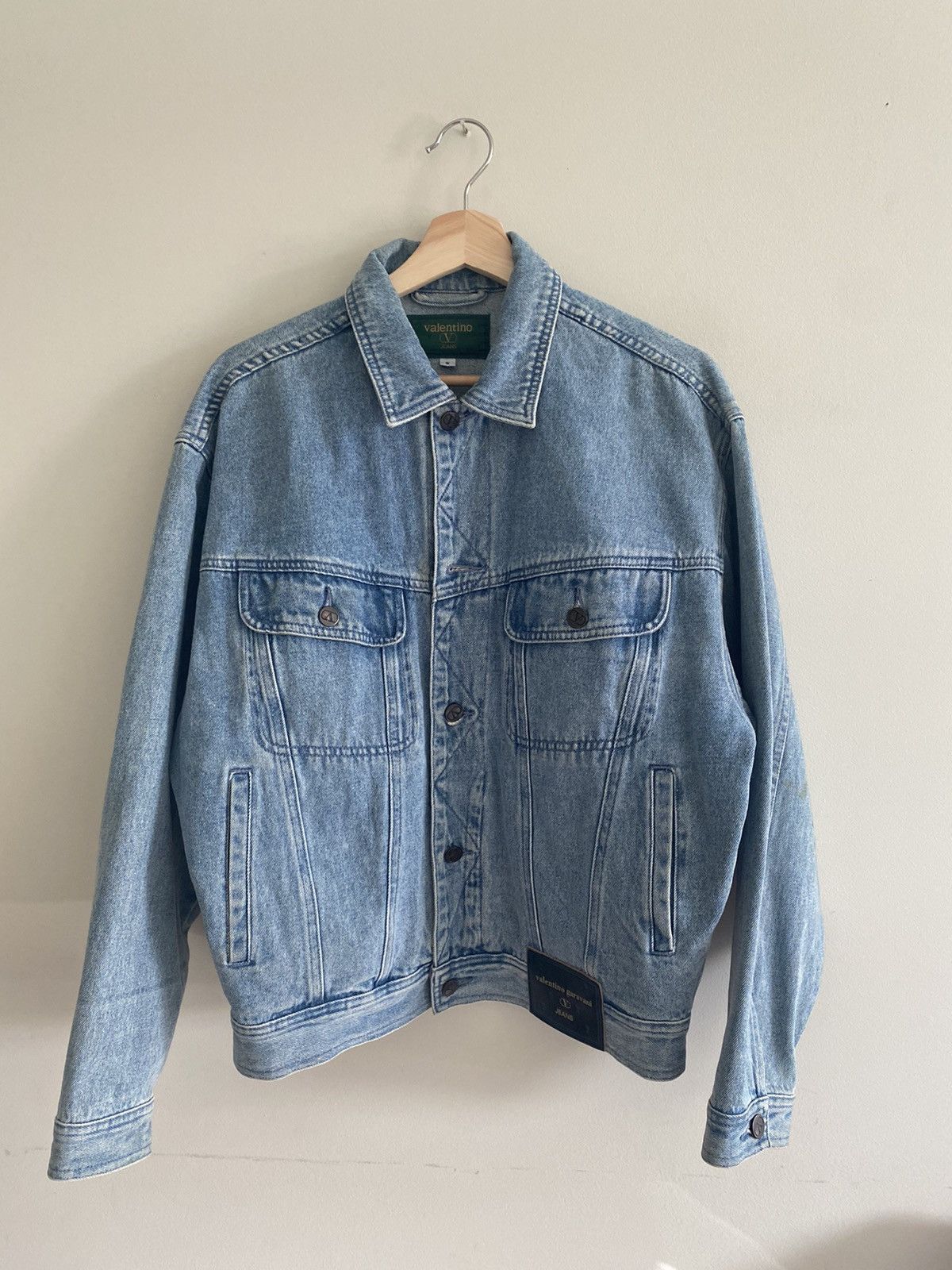 Designer × Giovanni Valentino Vintage Valentino Denim Jacket | Grailed