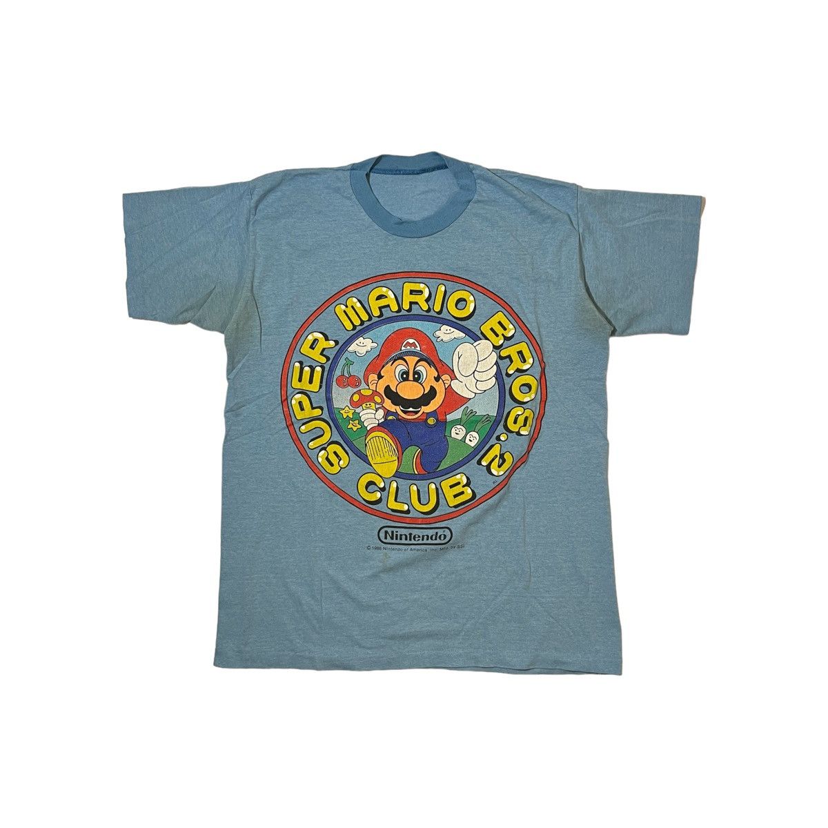 Nintendo × Vintage 1988 Super Mario Bros 2 Club Tee | Grailed