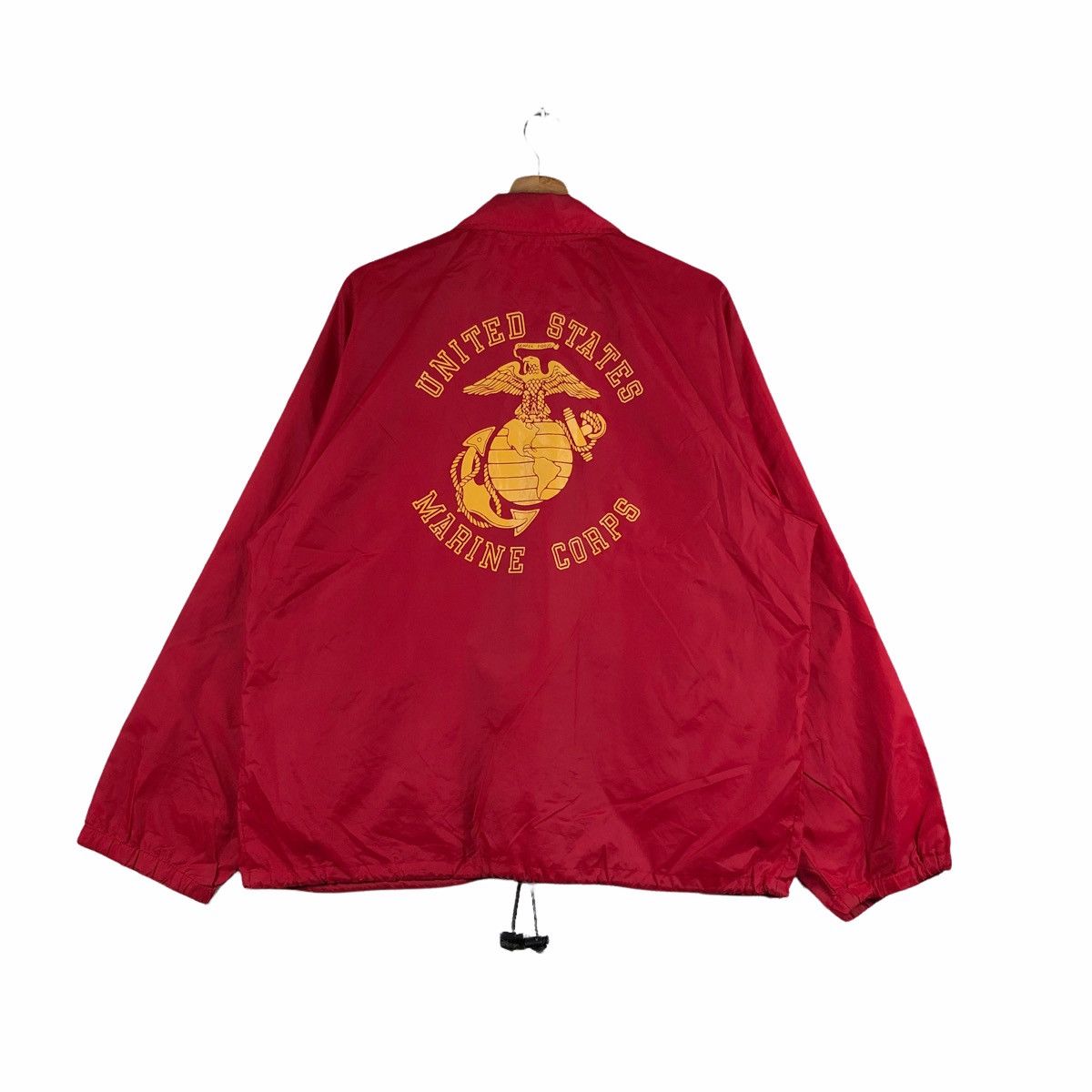 Usmc VINTAGE UNITED STATES MARINE CORPS USMC WINDBREAKER SWEATER | Grailed
