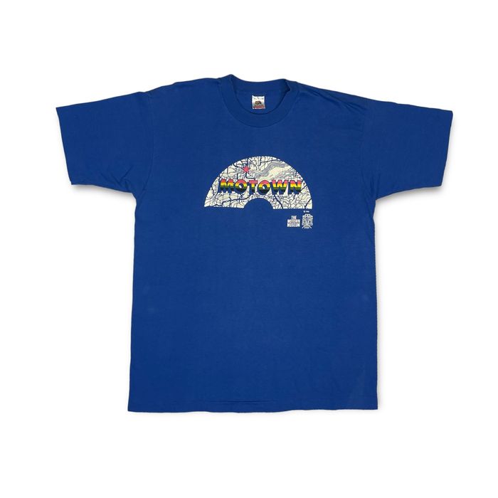 Vintage Vintage Detroit Map Motown Museum Tee Shirt 1988 Made in USA ...
