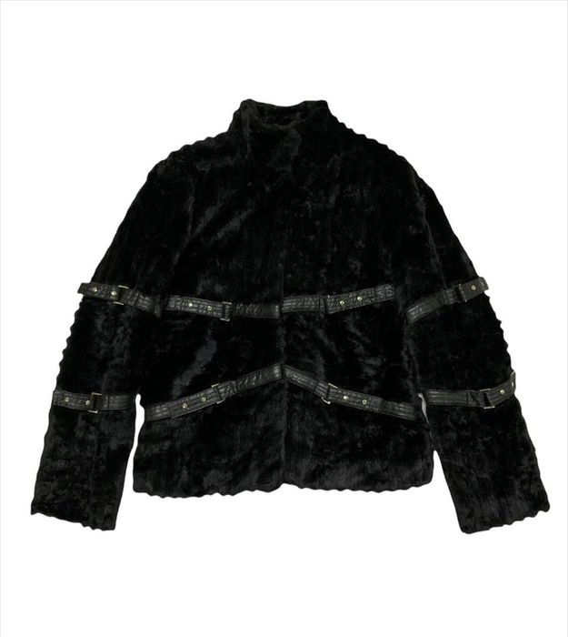Joseph Furs By Joseph Faux Fur Bondage Cropped Jacket | Grailed