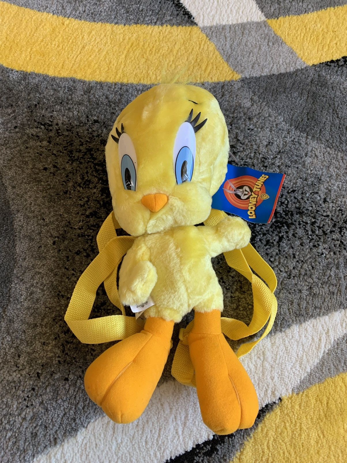Vintage Tweety Bird Looney Tunes Toy Plush Backpack Bag | Grailed