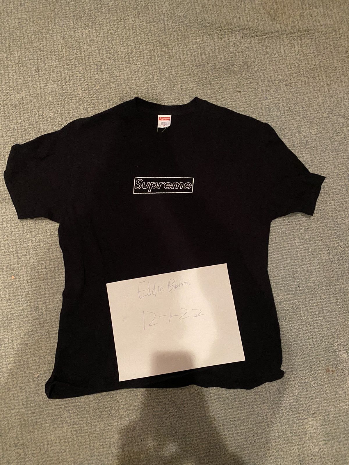 Supreme Supreme Kaws Box Logo | Grailed