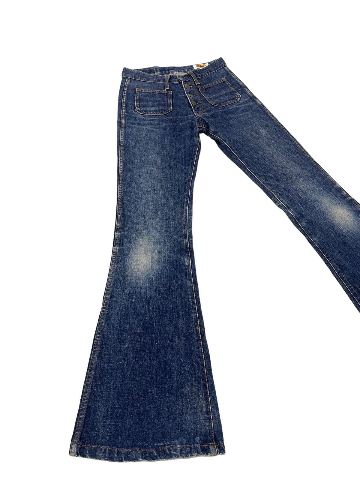Big John Flare Jeans 80/90s Big John Denim Bell Bottom 28🟦 | Grailed