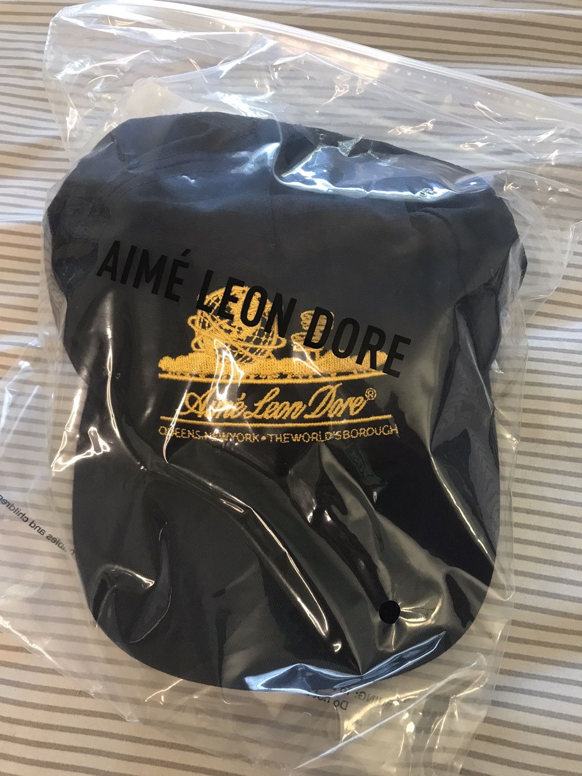 Aime Leon Dore Aime Leon Dore ALD Unisphere Hat Cap Navy Blue Brand New ...