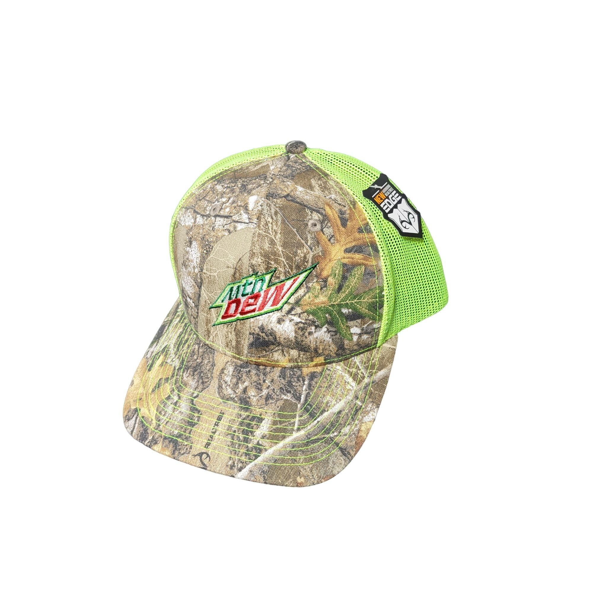 Mountain Dew NWT Mountain Dew Realtree Camo Outdoor Cap Snapback Hat ...