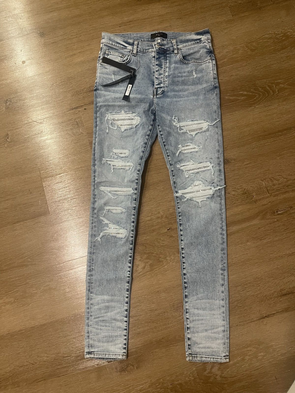 Amiri Amiri Crystal Swarovski Crystal Jeans | Grailed