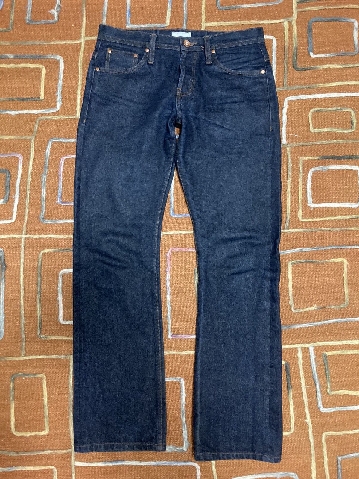 The Unbranded Brand Selvedge Denim Straight Cut | Grailed