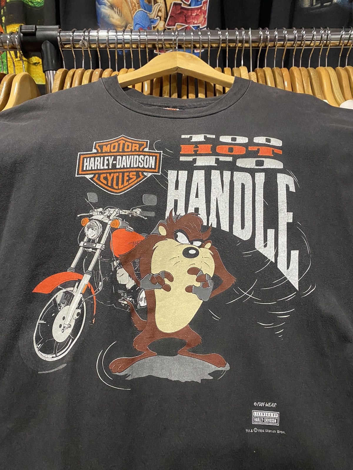 Vintage Vintage 1994 Harley Taz Shirt | Grailed