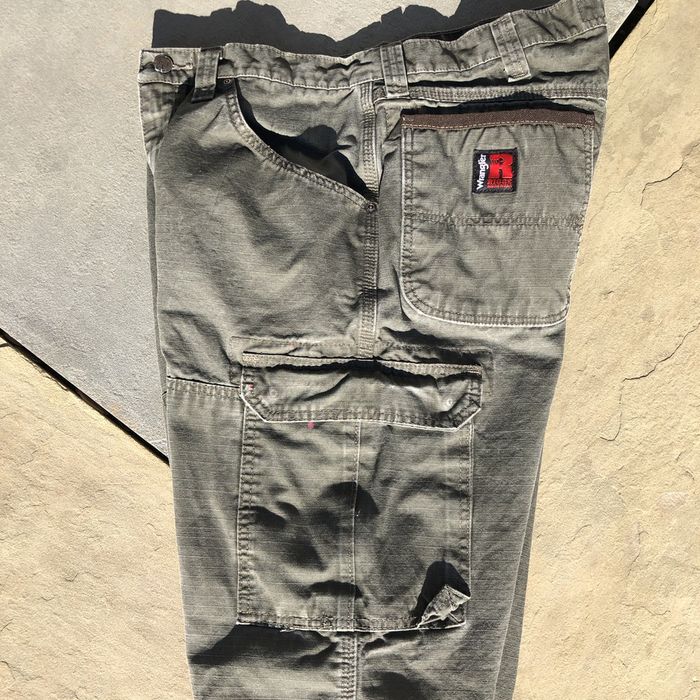 Wrangler Ripstop Cargo Work Pants | Grailed