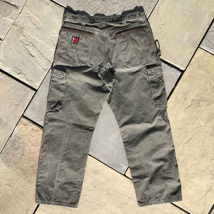 Wrangler Ripstop Cargo Work Pants | Grailed