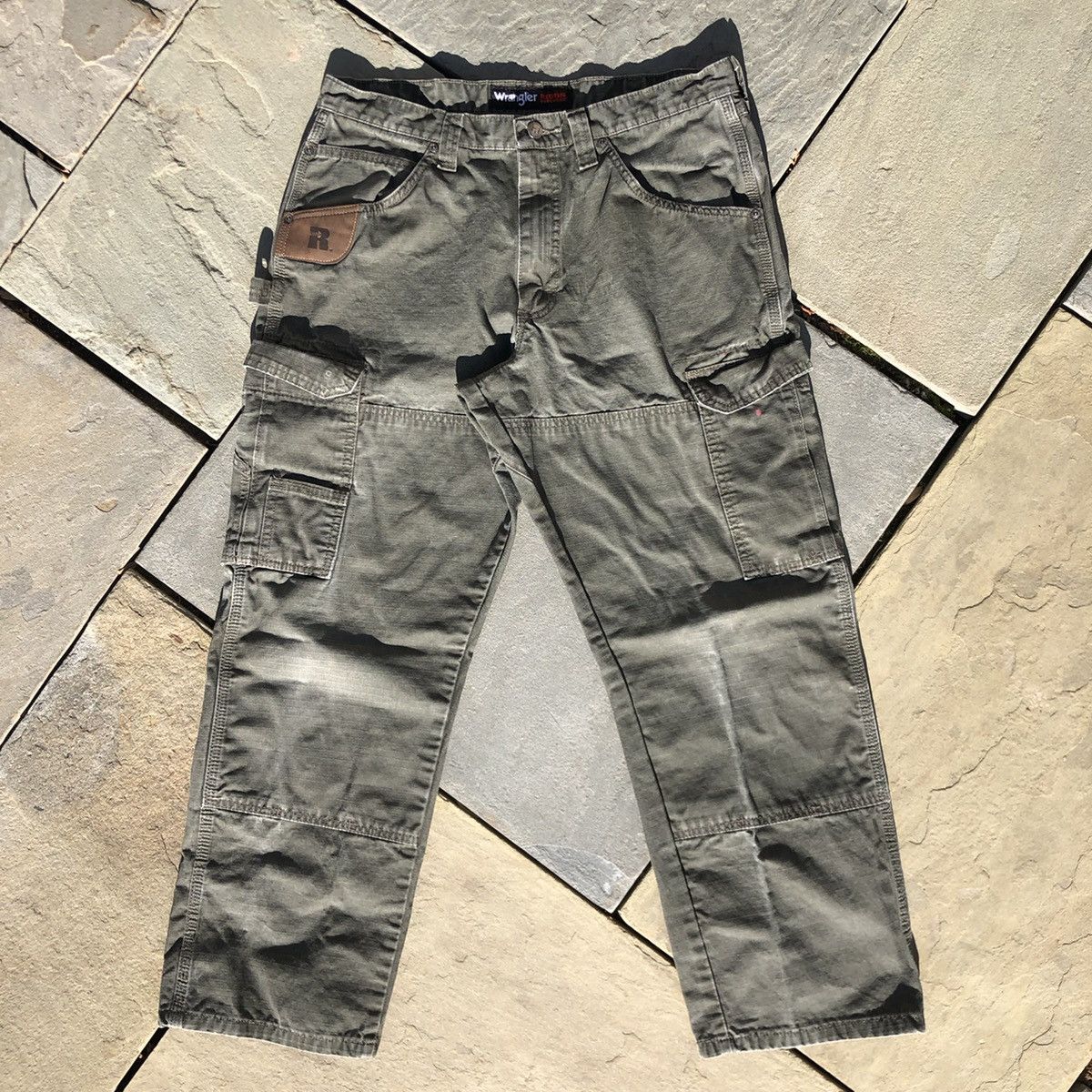Wrangler Ripstop Cargo Work Pants | Grailed