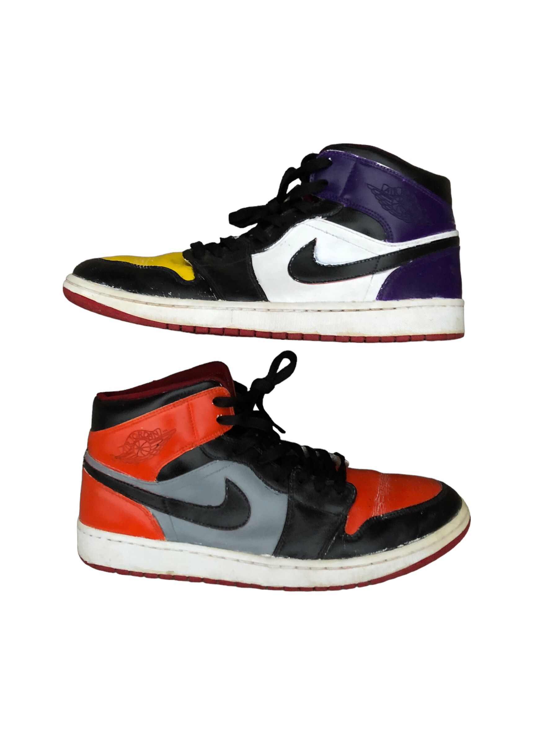 Nike CUSTOM Nike Air Jordan 1 Retro 'Multicolor' Size 12 | Grailed