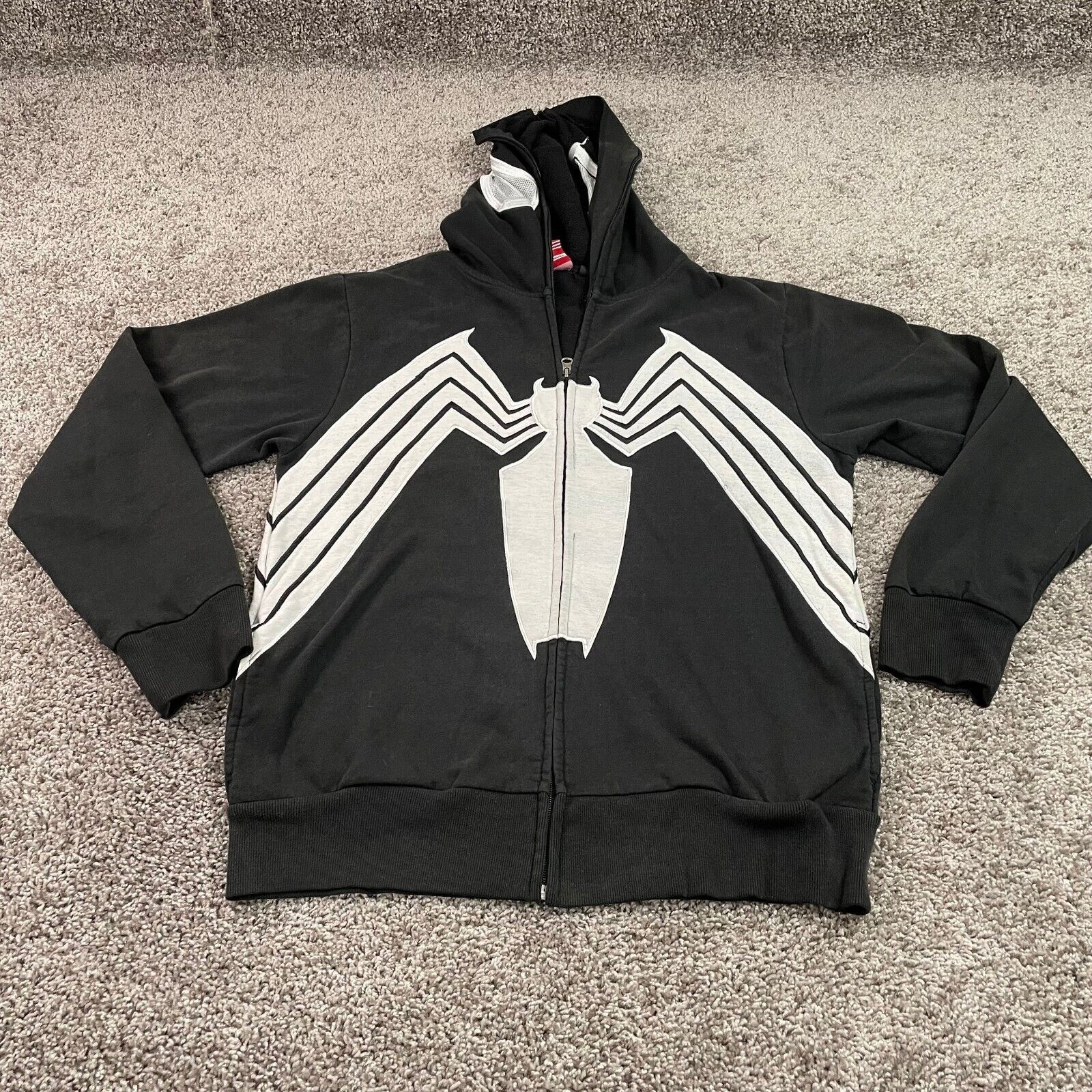 Mad Engine Marvel Mad Engine Spider-Man Hoodie Men's Medium Venom ...