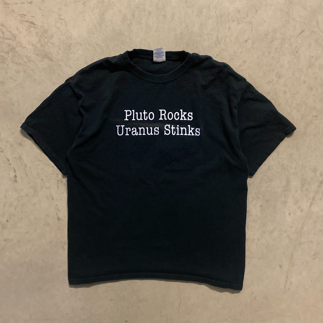 Japanese Brand × Vintage 00’s Pluto Rock , Uranus Stinks ! | Grailed
