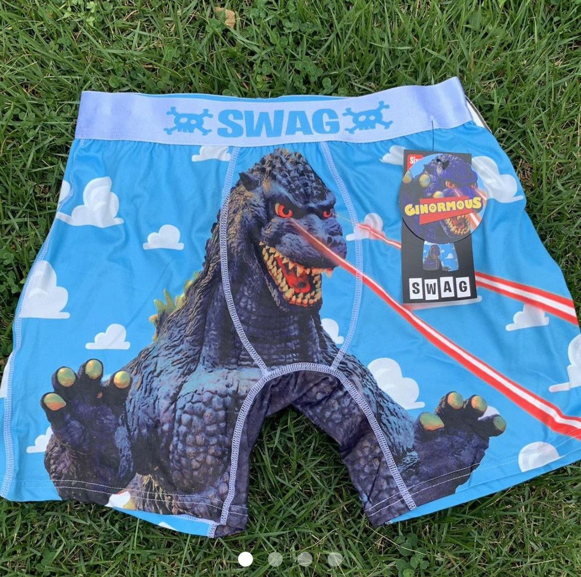 Movie Swag Godzilla underwear boxers Small | Grailed
