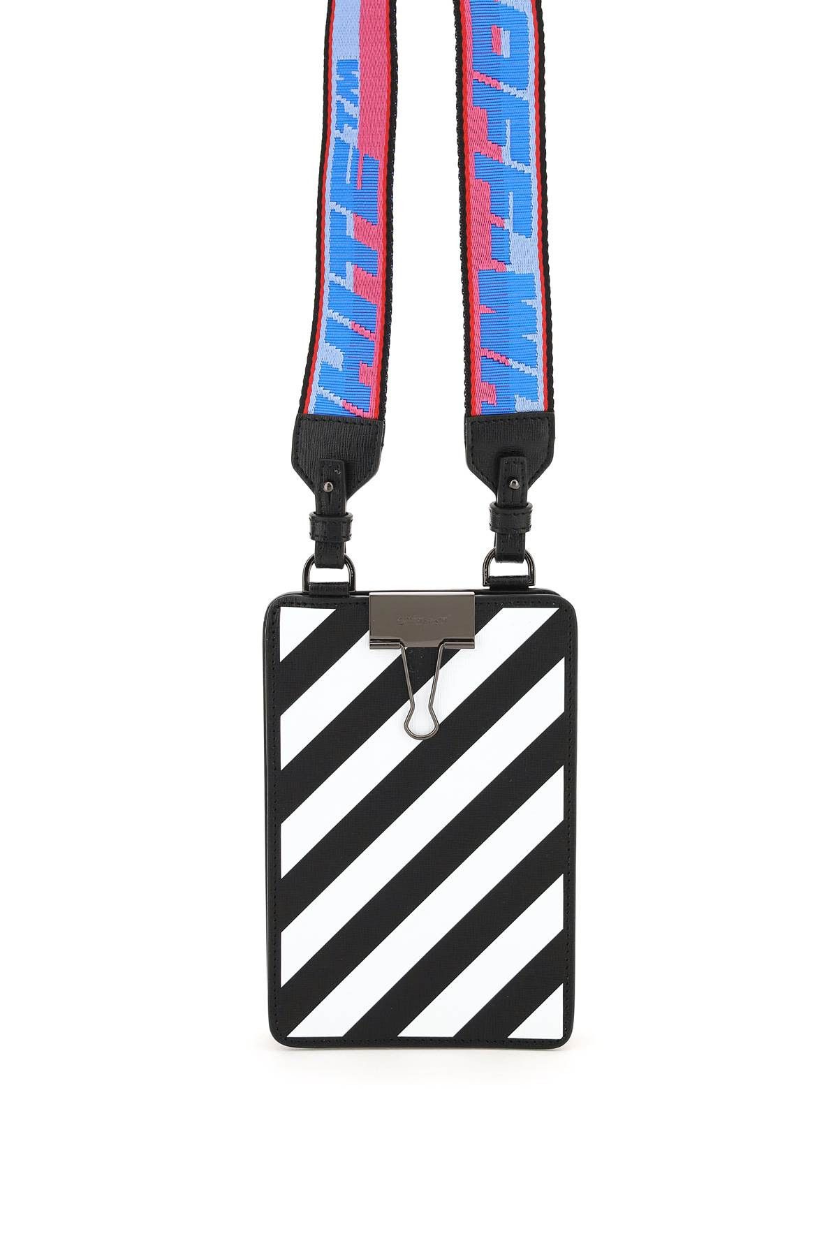 Off-White Off-white card holder with strap | Grailed