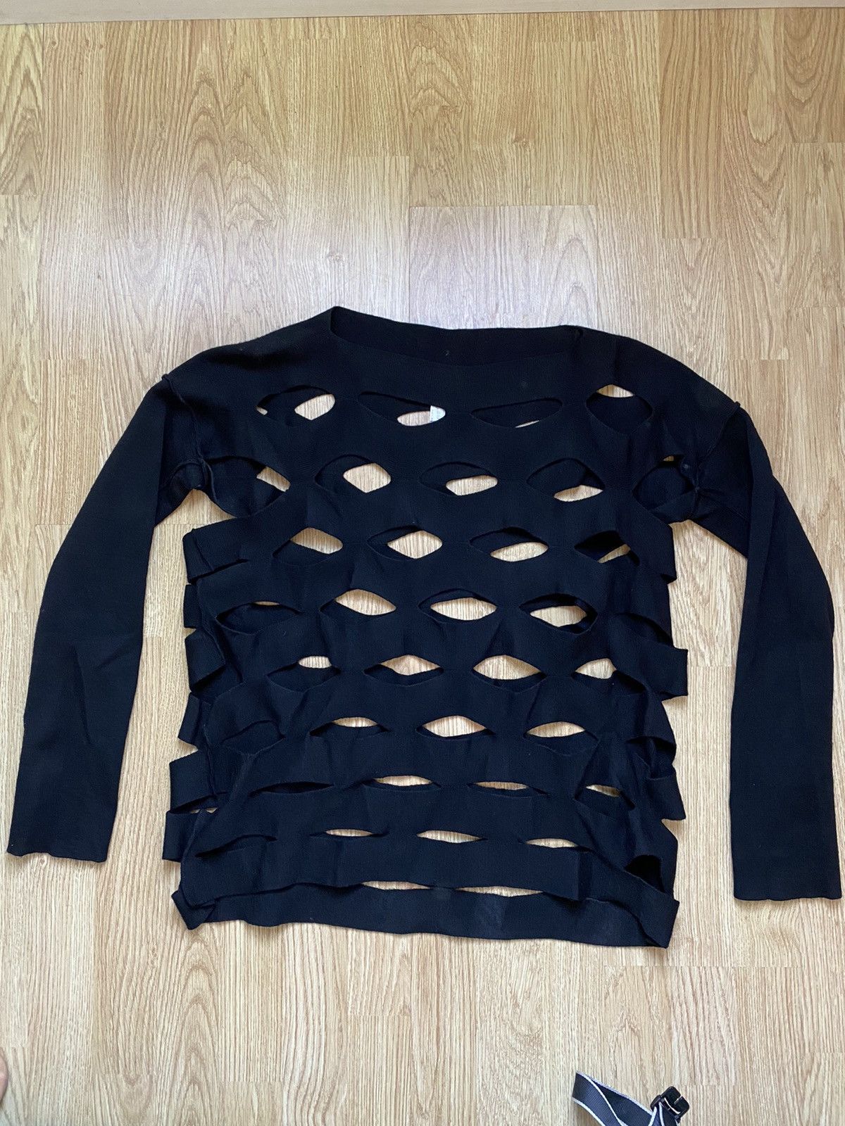 Junya Watanabe Junya Wantanabe Cut-Out Sweater | Grailed