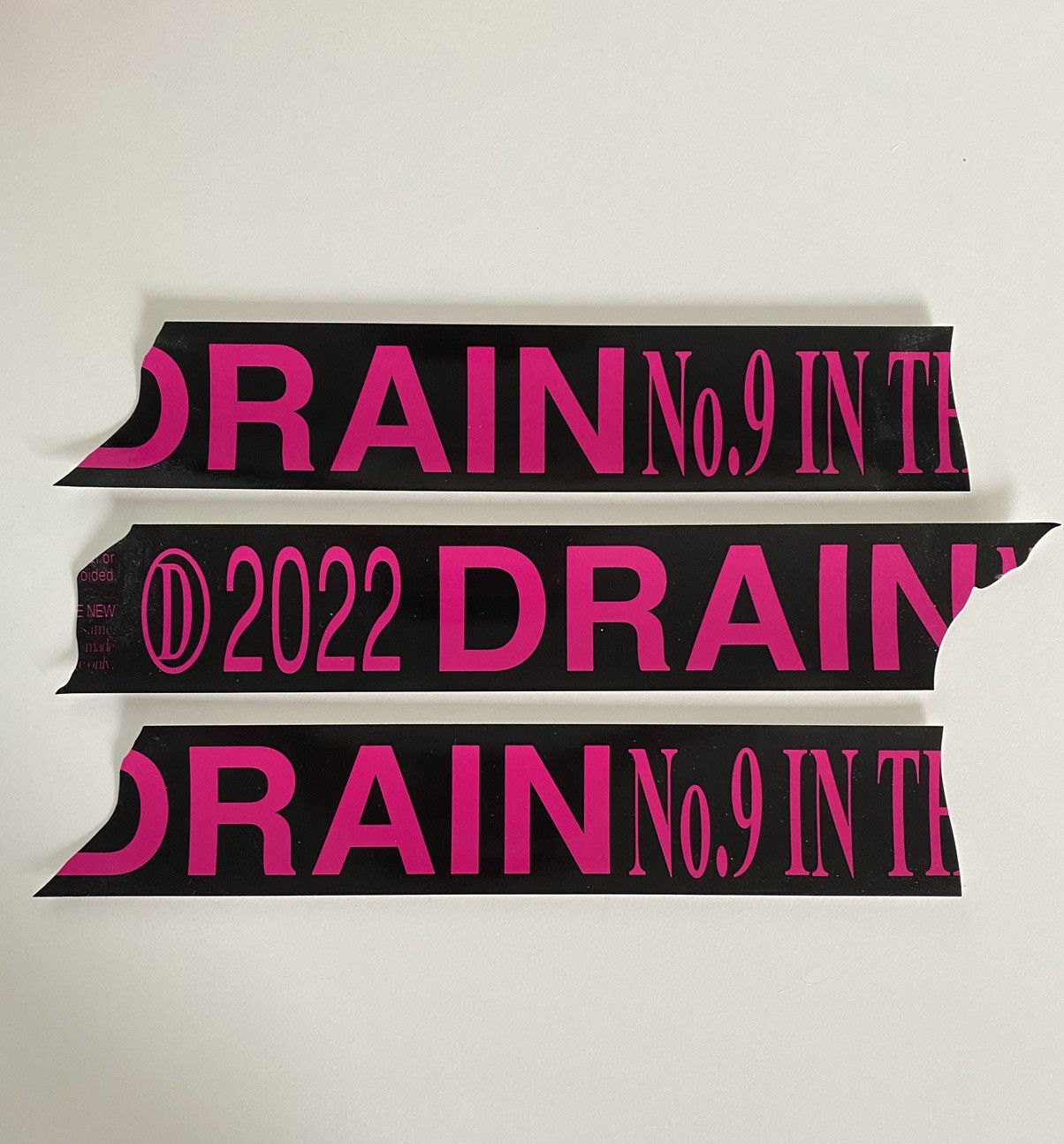 Drain Gang Drain Gang World Tour Sticker (1) | Grailed