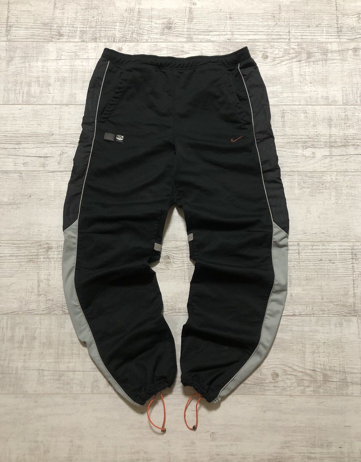 Nike × Streetwear × Vintage Vintage Y2K Nike TN Drill Reflective Black ...