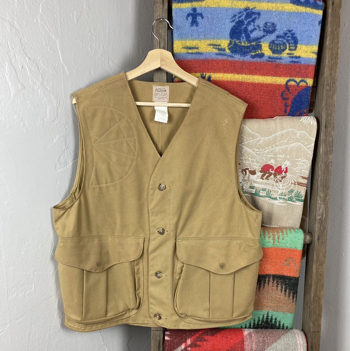 Filson × Made In Usa × Vintage Vintage 90s Filson Tin Cloth Waxed ...