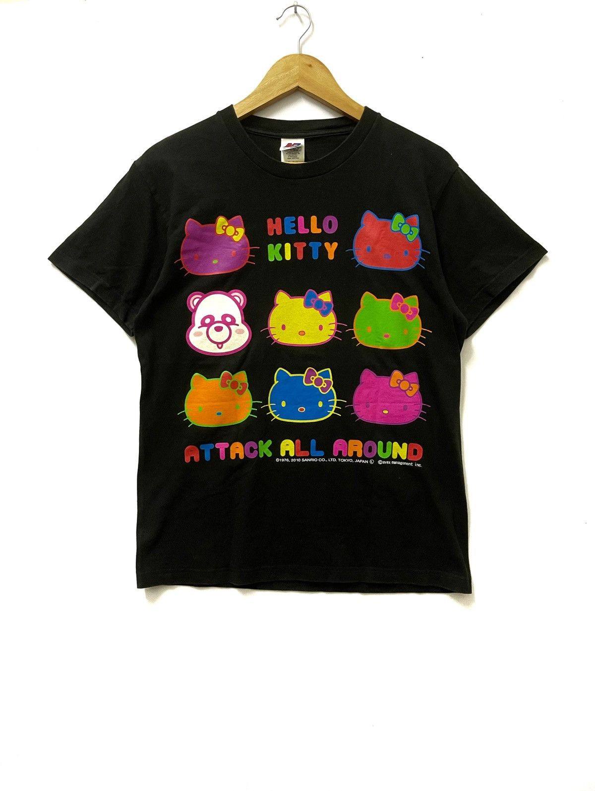 Anima × Japanese Brand × Movie Vintage 90s Hello Kitty Big Logo T-shirt ...