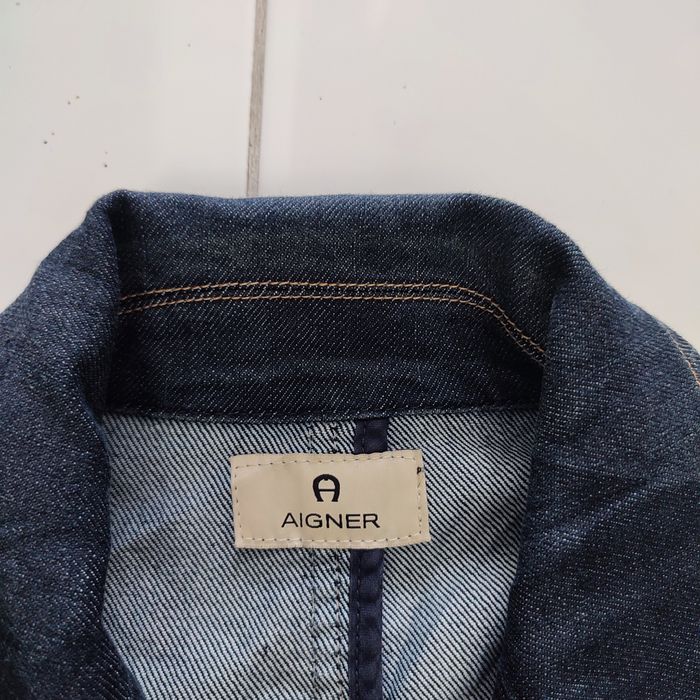 Etienne Aigner Rare Aigner Denim Blazer | Grailed