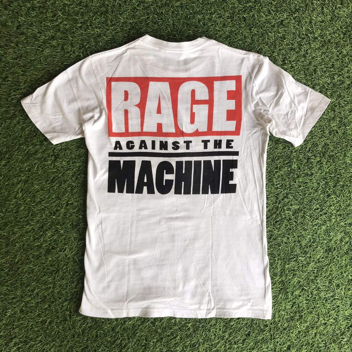 Band Tees × Rage Against The Machine × Vintage RATM Band front back ...