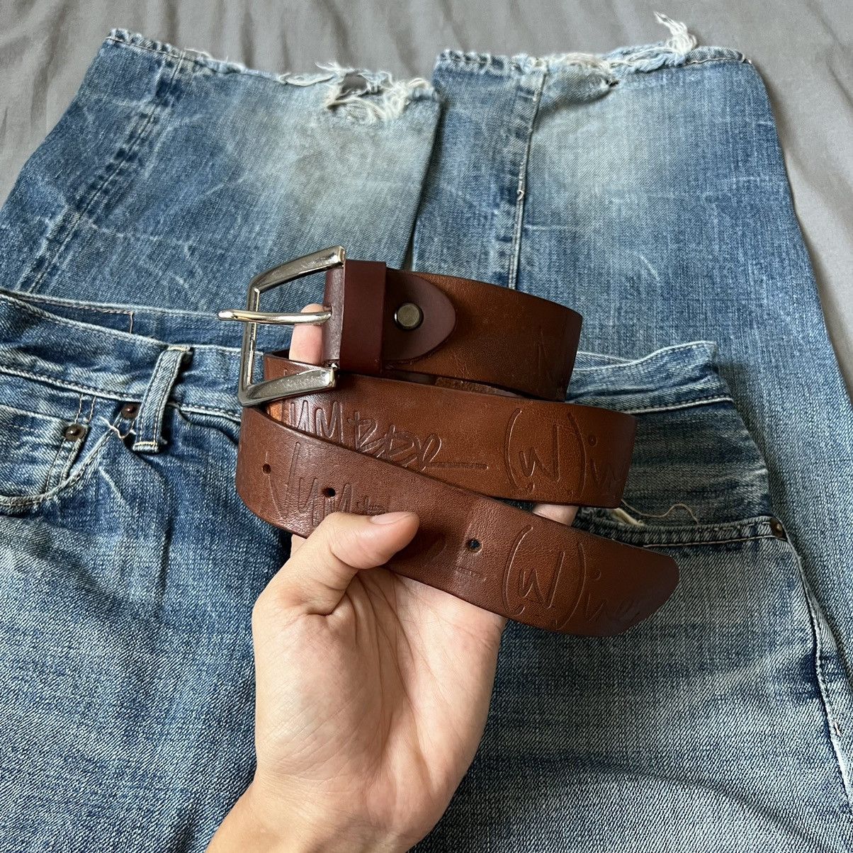 Vintage Number Nine Leather Belt | Grailed