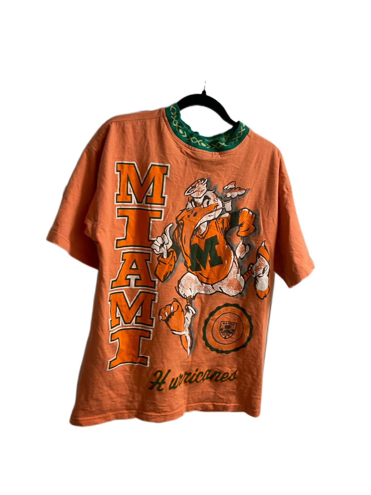 Collegiate × Streetwear × Vintage Vintage University of Miami Mascot ...
