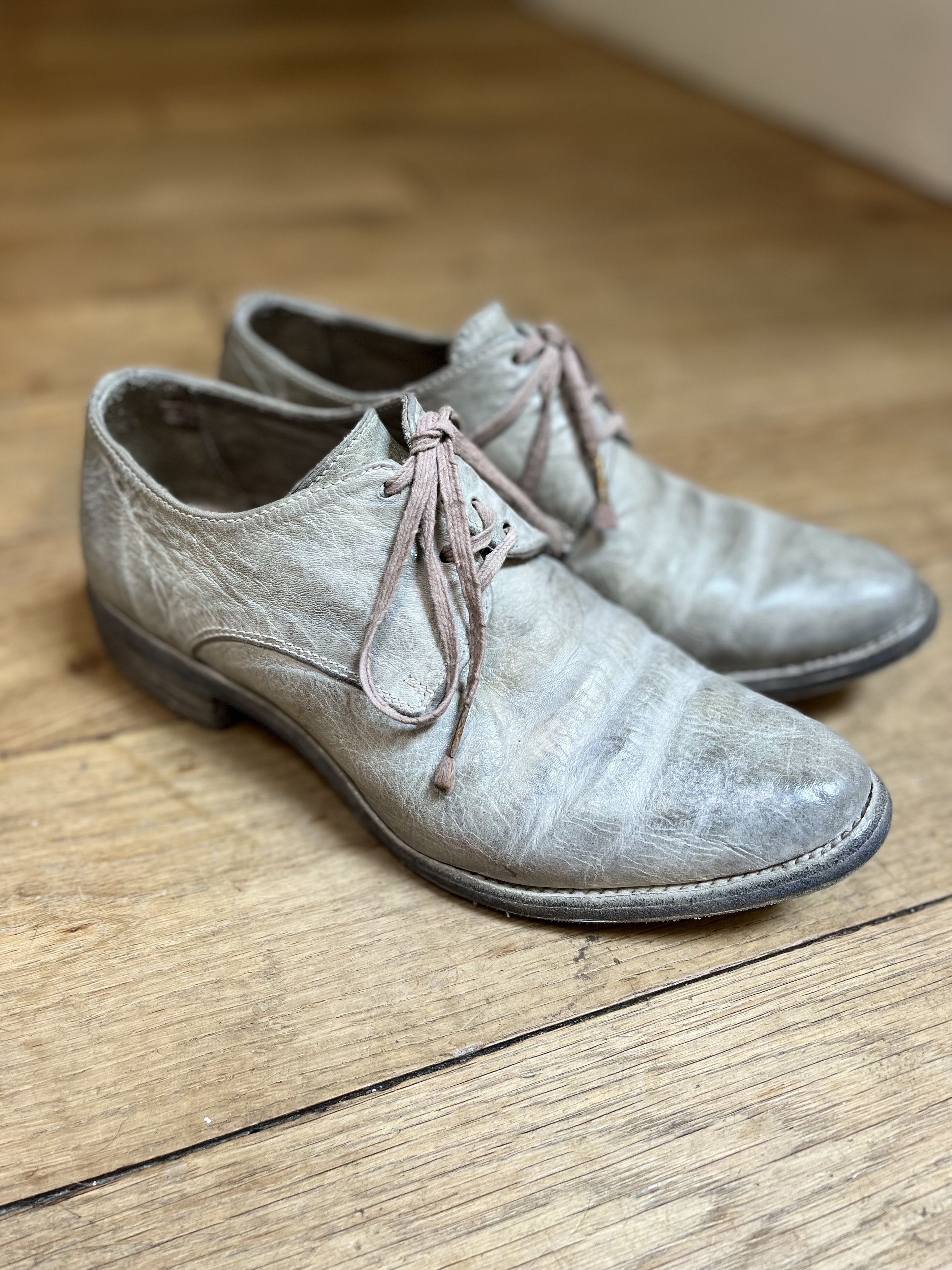 Carol Christian Poell C.C.P Light Grey Derby Shoes | Grailed