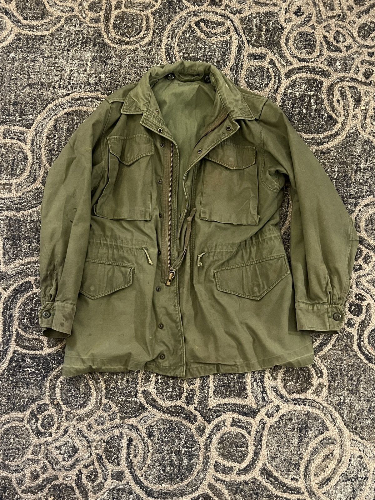 Military × Vintage Vintage 50s military jacket OG 107 | Grailed