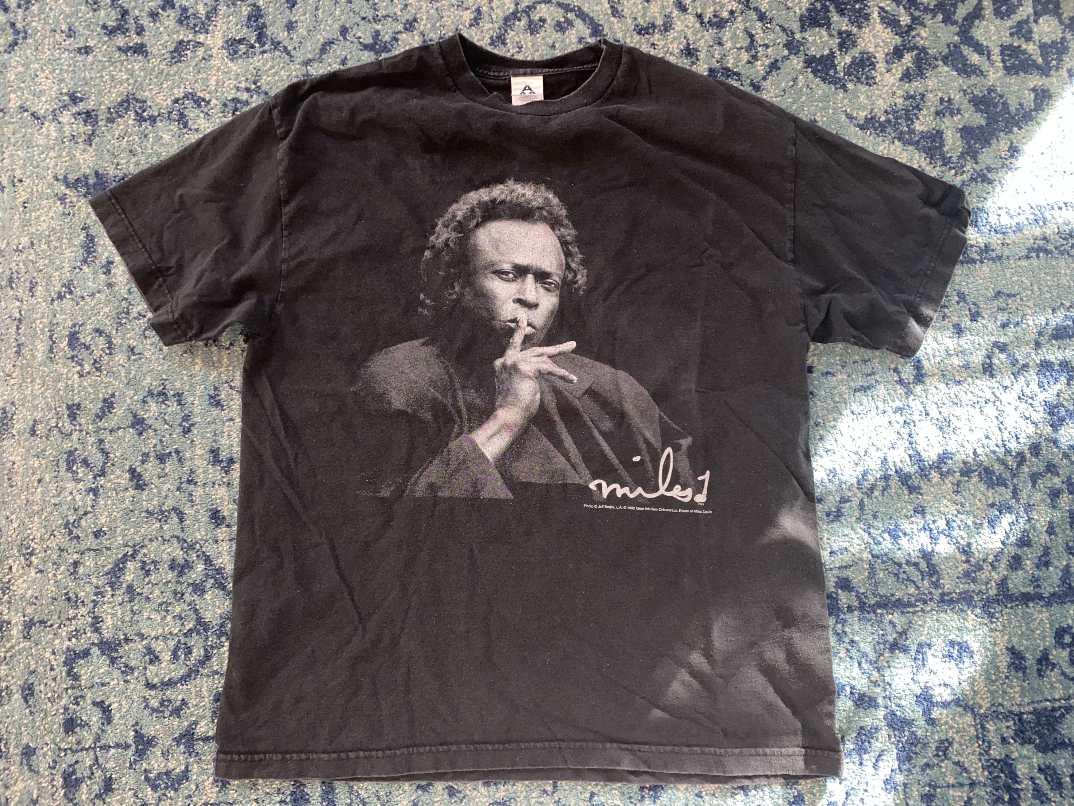 Vintage Vintage 1992 Miles Davis Tshirt | Grailed