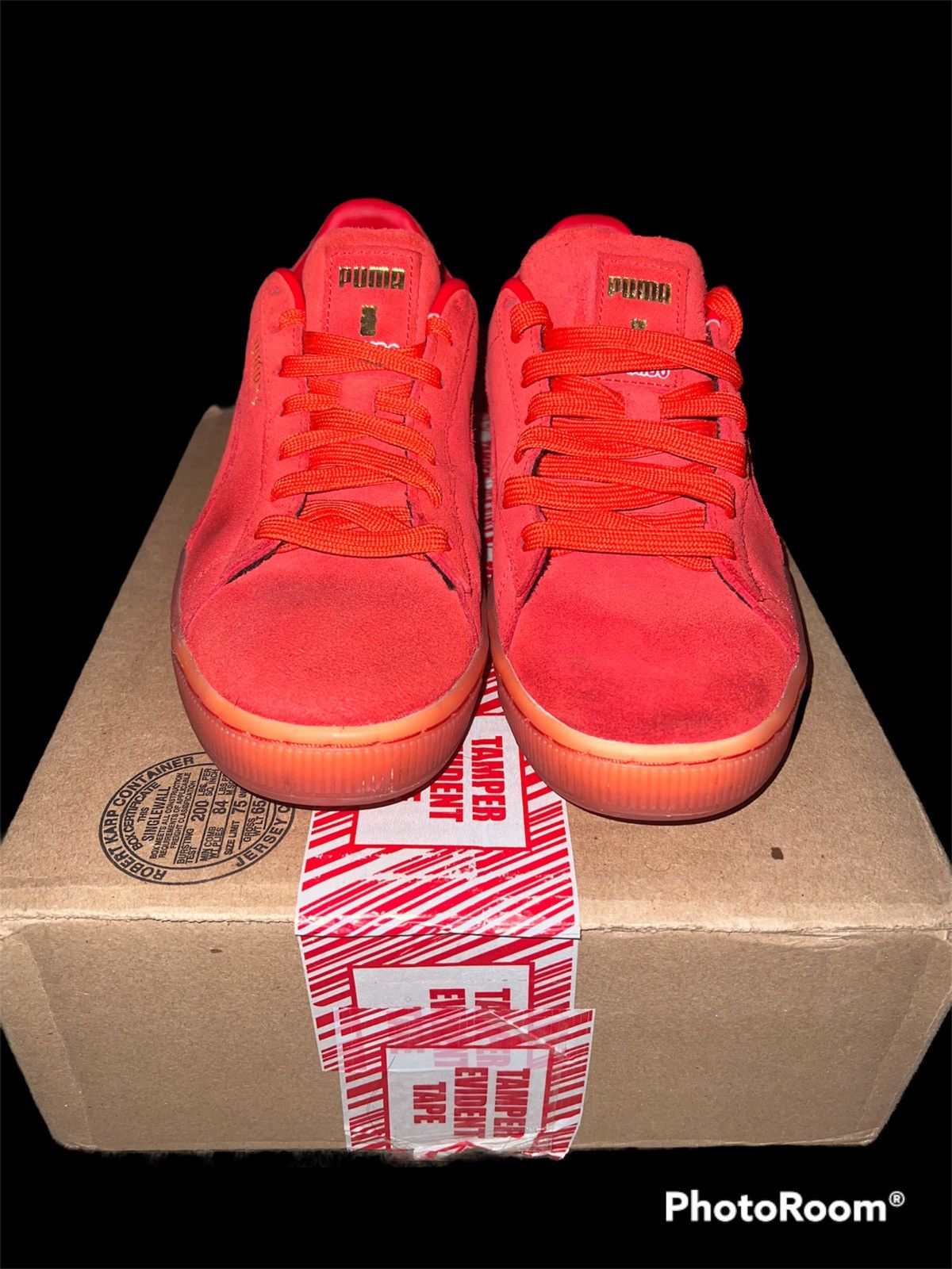 Puma × Streetwear Puma x Haribo Low-Top Red Sneakers | Grailed