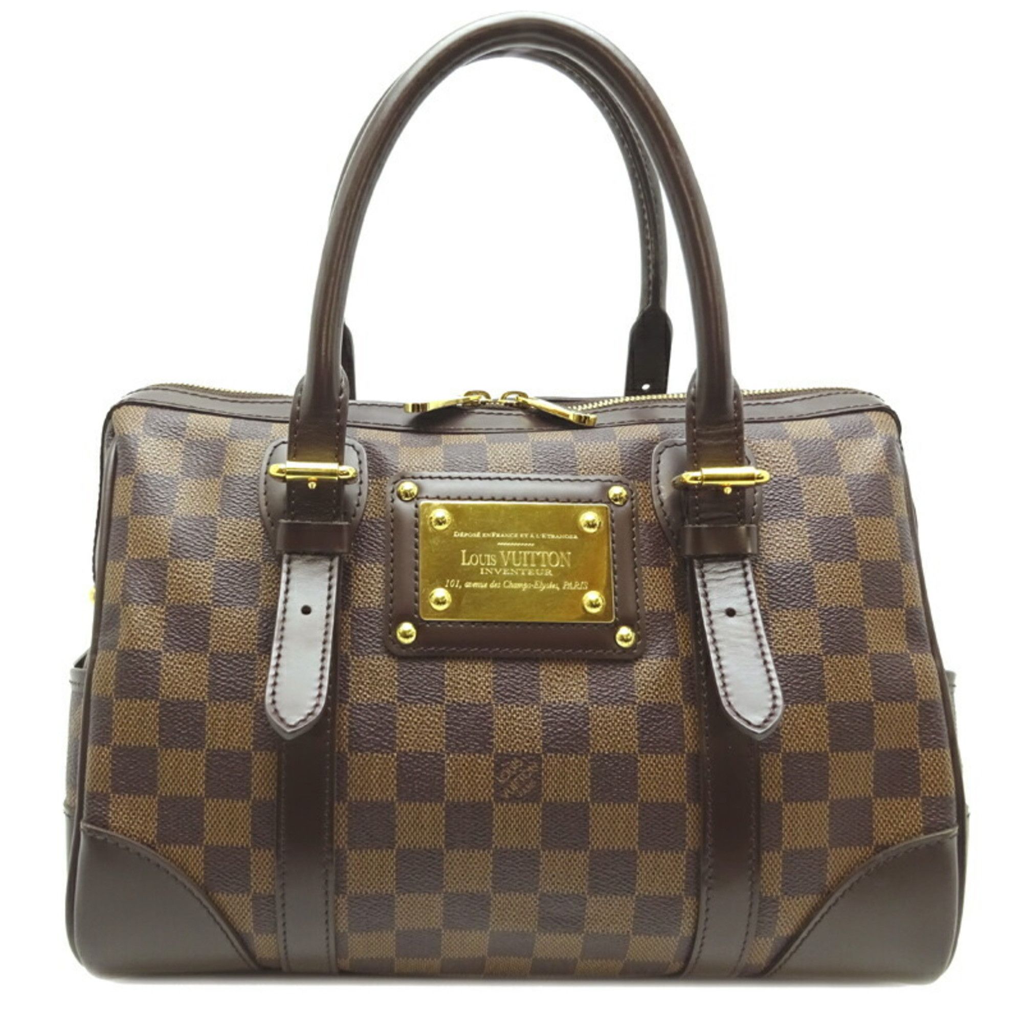 Louis Vuitton Louis Vuitton Berkeley Ladies Handbag N52000 Damier Ebene ...