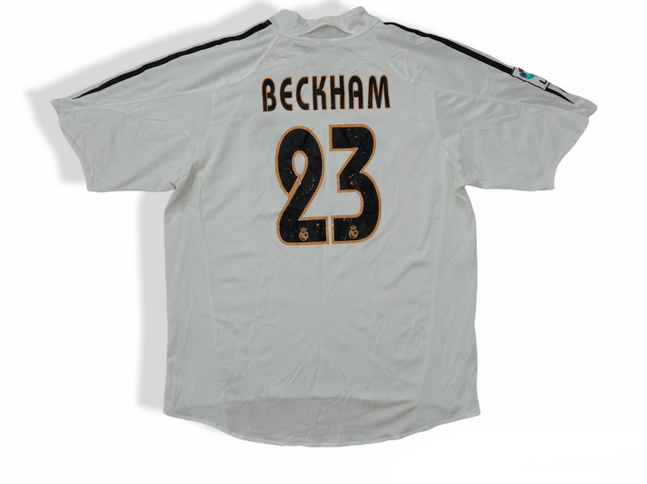 Adidas 2004-2006-Rare Real Madrid Soccer Jersey-Beckham-L | Grailed