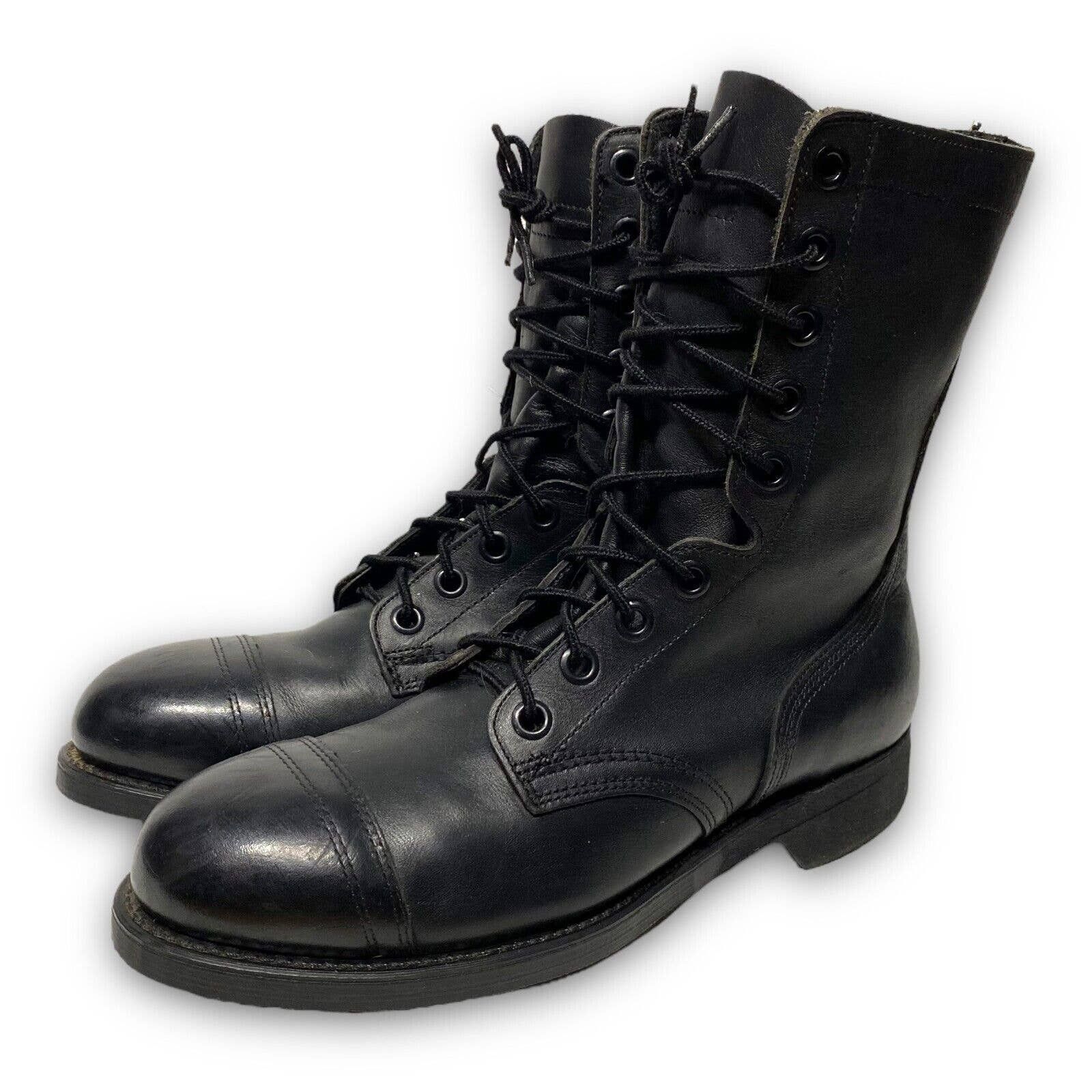Combat Boots × Made In Usa × Vintage Vintage 1988 Biltrite Mens Black ...