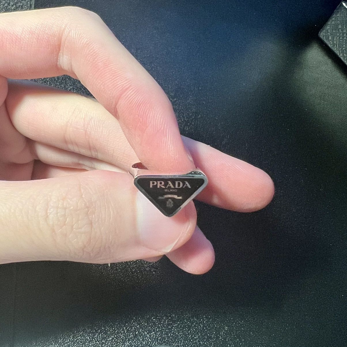 Prada Prada Symbole Ring Gently Used | Grailed