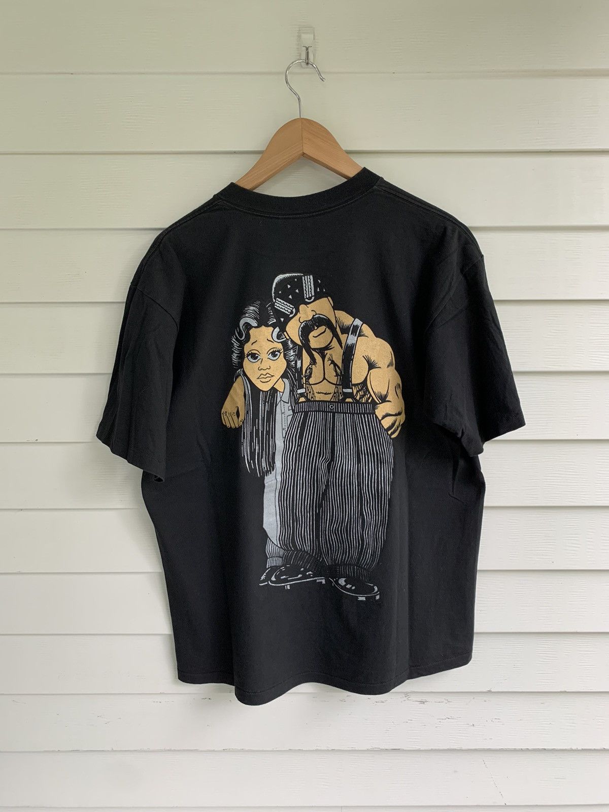 Homies × Vintage Vintage 90s Homies box logo shirt | Grailed