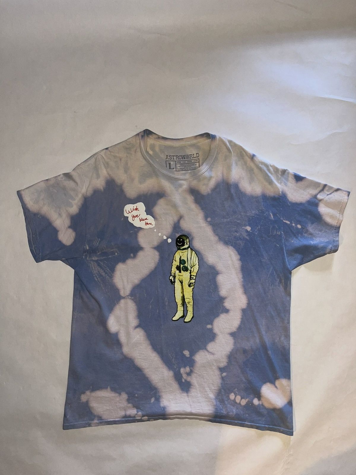 Travis Scott Travis Scott Astroworld Tour Astronaut Tee | Grailed