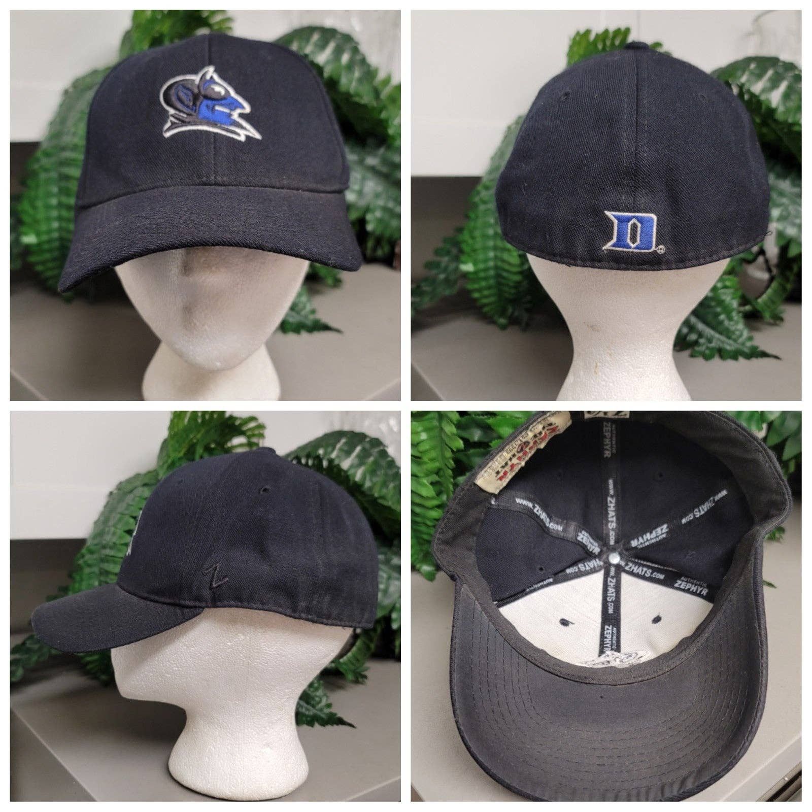 Zephyr Zephyr Duke Blue Devils Fitted Wool Blend Hat | Grailed