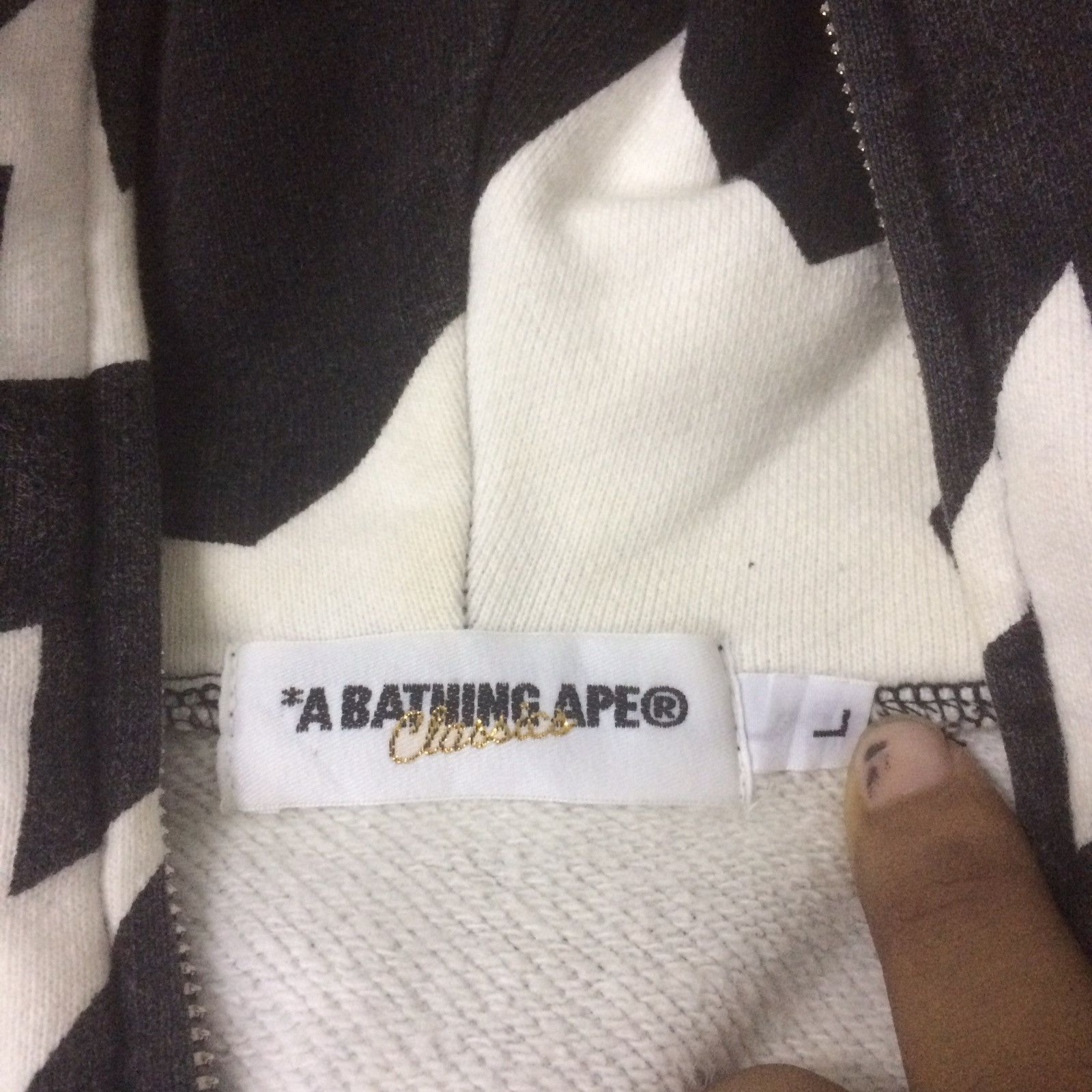 Bape Rare!! Bathing Apes Star BAPE full zipper Sweater Jacket with ...