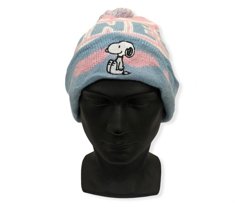 Cartoon Network × Peanuts Vintage Peanuts Snoopy Cartoon Beanie Hat ...